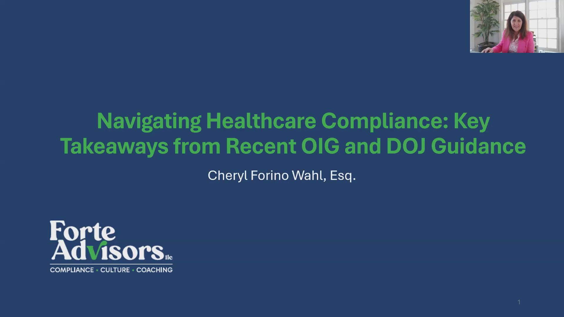 UnitedCLE.com: Navigating Healthcare Compliance: Key Takeaways from ...