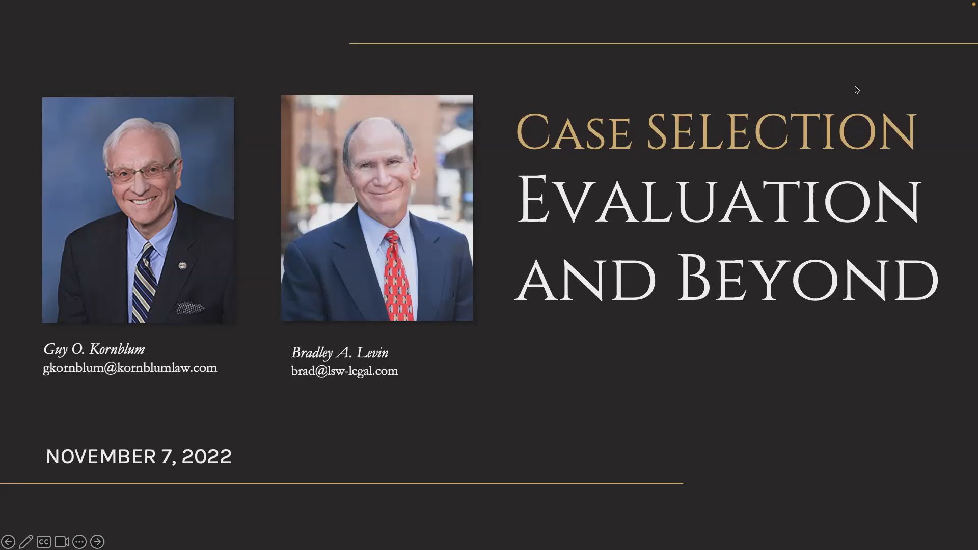 UnitedCLE.com: Case Selection, Evaluation, and Beyond