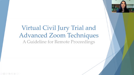 UnitedCLE.com: Virtual Civil Jury Trial and Advanced Zoom Techniques: A ...